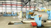 China 0.2mm Galvanized Steel Sheet Metal Coil Cutting Machine AC 22KW for sale