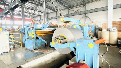China Cold Rolled Steel Sheet Slitting Machine 2200mm Wilder Metal Slitter for sale