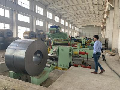 China MA-(1~6) ×1600mm Steel Coil Slitting Line with 132KW coil max 30T slitting speed 60-100M/min for sale
