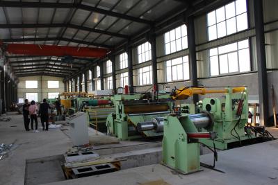 China MA-(0.3～3)×1600mm GI PPGI Coil Slitting Machine for thickness 0.3-3 is thin sheet for sale