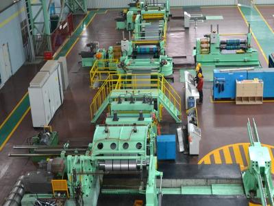 China Cr12 Blade Steel Strip Slitting Machine with HRC58-62 Hardness Coil OD up to 1500mm for sale