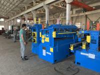China 600mm Metal Coil Slitting Machine With Single Arm Hydrualic Decoiler for sale