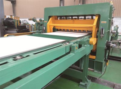 China 2-8mm Steel Cut To Length Line , Sheet Metal Cut To Length Machine for sale
