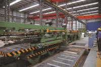 China 2-8mm Steel Cut To Length Line , Sheet Metal Cut To Length Machine for sale