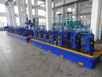 China 4-12m High Frequency Welded Pipe Mill With Double Head Decoiler for sale
