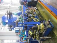 China 4-12m High Frequency Welded Pipe Mill With Double Head Decoiler for sale
