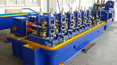China 10-25mm High Frequency Spiral Welded Pipe Mill Machine for sale