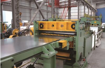 China 3mm Automatic Metal Cut To Length Line Precision Uncoiling 100m/Min for sale