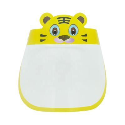 China Tongee  Kids Fog Face Shield Splash-proof Children Cartoon Full Kids Faceshield for sale