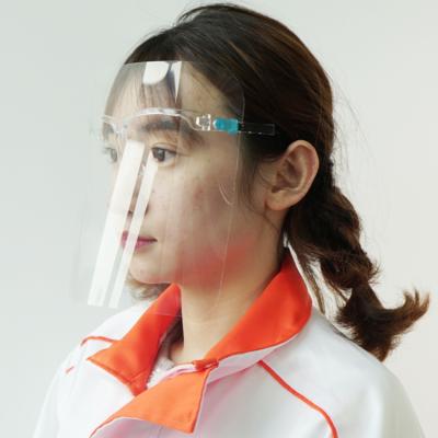 China Anti Fog Face Shield Transparent Safety Face Shield Visors Protective Face screen for sale