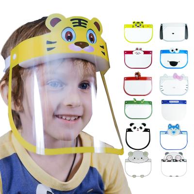 China PET child clear Fog Face Shield ANDX Medical protective full cover face shield for kids for sale
