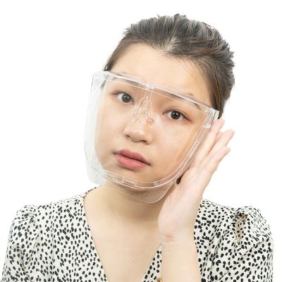 China personal protective transparent face shield anti fog clear full face shield for sale