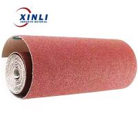 China Brown Aluminum Oxide Sandpaper Roll 50-100m Length 0.1-1.4m Width 60#-600# Grit for Woodworking and Metalworking for sale