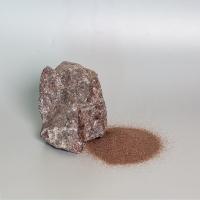 China Brown Fused Aluminum Oxide Grit Blast Media 85-90% Purity with 2250°C Melting Point for Industrial Sandblasting for sale