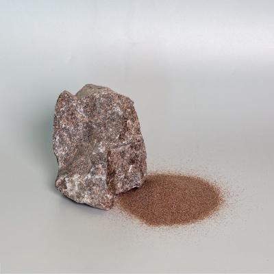 China Brown Fused Aluminum Oxide Grit Blast Media 85-90% Purity with 2250°C Melting Point for Industrial Sandblasting for sale