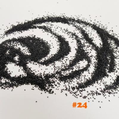 China Black Corundum Aluminum Oxide Sand 85% Al2O3 for Grinding and Polishing - 2050°C Melting Point, 8.0-9.0 Mohs Hardness for sale