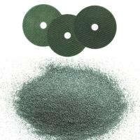 China Green Silicon Carbide Abrasive Material 9.0-9.5 Hardness for Knife Grinder and Industrial Applications for sale