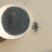 China High Purity Green Silicon Carbide Blasting Grit 80 Mesh - 25kg Bags with 1 Ton Jumbo Bag Options for sale