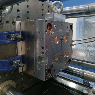China Six Hexagon Plastic Injection Molding Spare Parts 500k Shots for sale