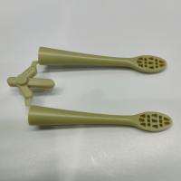China Abs Plastic Injection Molding For Replaceable Toothbrush Head With Cap Regular for sale