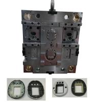 China 2 Shot Injection Molding For Multi Color ABS And Silicone Plastic Casing for sale