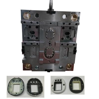 China 2 Shot Injection Molding For Multi Color ABS And Silicone Plastic Casing for sale