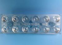 China Clear Injection Plastic Light Covers / Lamp Shade By Vacuum Forming for sale