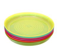 China Colorful ABS Injection Molded Plastic Trays For Household Plastic Serving Trays for sale