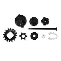 China 1000000 Shots Hasco Standard Black Plastic Multi Cavity Mold Injection Moulding Products for sale