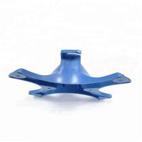 China Injection Moulding Plastic Motorcycle Parts / Rear Cover Plastic Moulded Components for sale