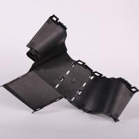 China Hot Runner Precision Plastic Molded Parts / Plastic Car Body Cover / Chain Guard Protection for sale