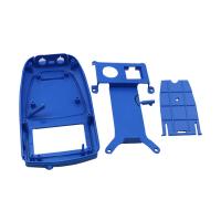 China Blue Color Plastic Household Products Plastic Injection Parts for sale
