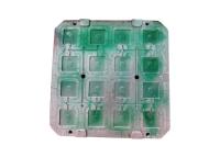 China 16 Cavity S136 Plastic Injection Tooling For Square Shell for sale