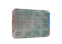 China 16 Cavity S136 Plastic Injection Tooling For Square Shell for sale