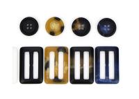 China LKM Injection Moulded Adjustable Square Slider For Dog Collar for sale