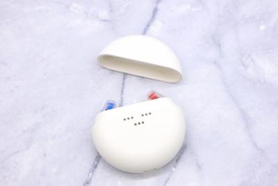 China Rechargeable Invisible Digital Hearing Aids With Charger Case for sale