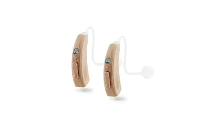 China Behind The Ear BTE Rechargeable Hearing Aids With Noise Cancellation for sale