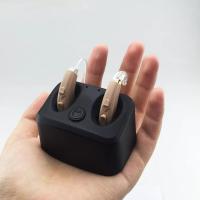 China Directional Microphones Rechargeable Hearing Aid For Seniors Adults Noise Canceling for sale