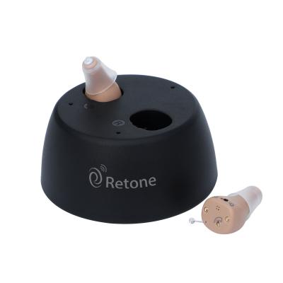 China Beige Wireless Hearing Aids Retone Mini Rechargeable Digital Hearing Device for sale