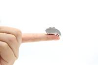 China Deaf Open Fit BTE Hearing Aid Beige Hearing Amplifier With Noise Reduction for sale