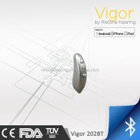 China Vigor 202 Bluetooth Hearing Aids Android Smartphone Controlled for sale