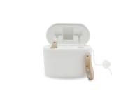 China White Beige BTE Rechargeable Hearing Aid Retone Personal Amplifier For Hearing Impaired for sale