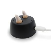 China CIC Ear Device For Deaf Invisible Hearing Aids Red And Blue for sale