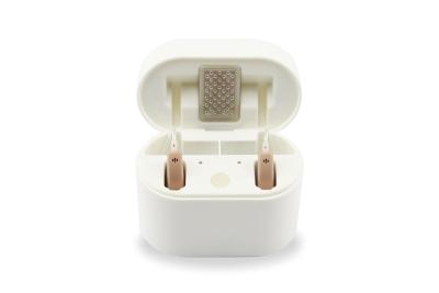 China Gray Self Fitting Hearing Aids 4 Channels Programmable Hearing Amplifiers for sale