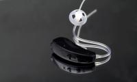 China BTE Mini Rechargeable Digital Hearing Aid Behind The Ear For Deaf for sale