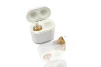 China Deafness White Hearing Aids 100% Rechargeable Micro Bionic Sound Amplifier for sale