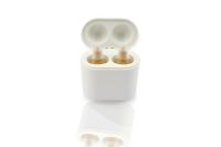 China White Invisible Cic Hearing Aids Ni-MH Battery 20H Duration for sale