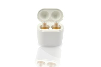 China White Invisible Cic Hearing Aids Ni-MH Battery 20H Duration for sale