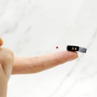 China Black Invisible CIC Hearing Aids 20H Smallest In The Canal for sale