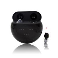 China Black Invisible CIC Hearing Aids 20H Smallest In The Canal for sale
